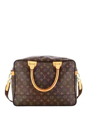 LOUIS VUITTON Monogram Canvas Icare Laptop Bag - Brown