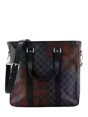 LOUIS VUITTON Louis Vuitton Tadao Handbag Limited Edition Nemeth Damier Graphite PM Tote Bag