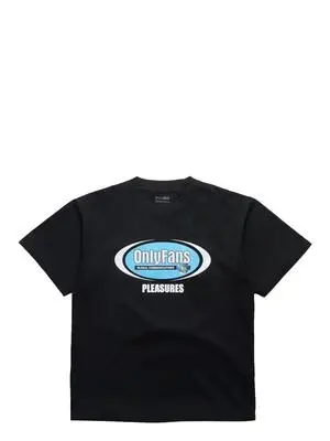 PLEASURES X Onlyfans Communications T-shirt - Black