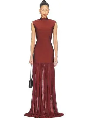 Retrofete Zosima Knit Dress - Rust