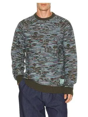 Scotch & Soda Jacquard Relaxed Fit Pullover - Multi