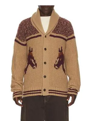 Guest In Residence Rodeo Cardigan - Brown