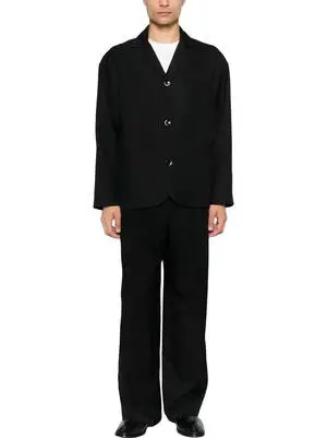NINE:INTHE:MORNING Notched-lapel Patch-pocket Jacket - Black