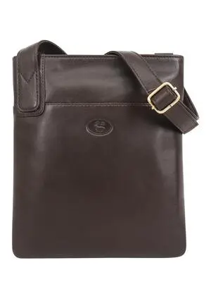 LLOYD BAKER Pushkar Leather Crossbody Bag - Brown