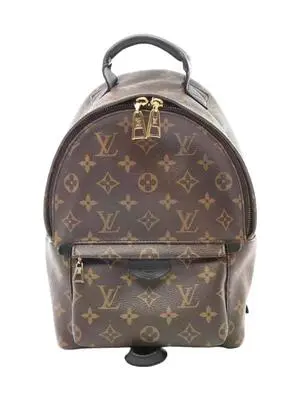 LOUIS VUITTON 2016 Pm Palm Springs Monogram Backpack - Brown