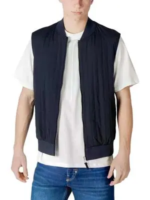 ANTONY MORATO Quilted Gilet - Blue