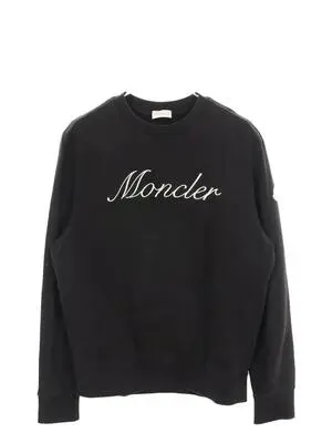 Moncler 2000s Logo Embroidered Sweater - Black