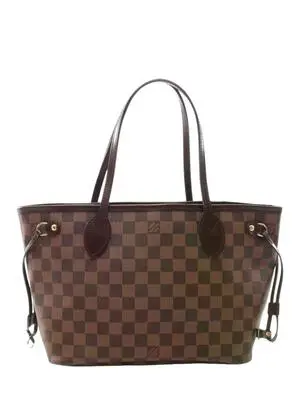 LOUIS VUITTON 2013 Neverfull Pm Damier Ebene Tote Bag - Brown