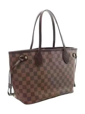 LOUIS VUITTON 2013 Neverfull Pm Damier Ebene Tote Bag - Brown