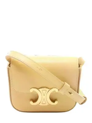 Celine 2010s Mini Claude Shoulder Bag - Yellow
