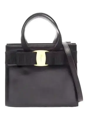 SALVATORE FERRAGAMO 2010s Vara Ribbon Tote Bag
