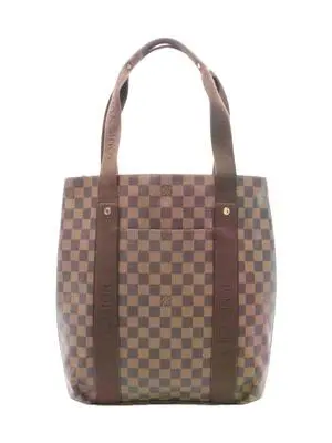 LOUIS VUITTON 2008 Damier Ebene Beaubourg Tote Bag