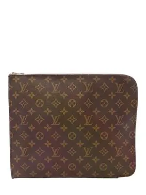 LOUIS VUITTON 1995 Posh Documan Monogram Briefcase