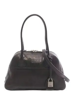 MIU MIU 2020s Vivant Padlock-detail Tote Bag