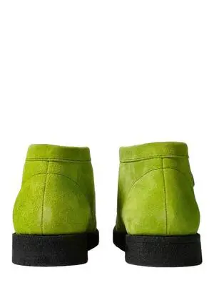 RAVE SKATEBOARDS P404 Suede Boat Shoes - Green