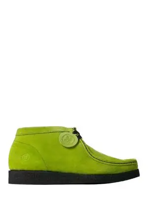 RAVE SKATEBOARDS P404 Suede Boat Shoes - Green