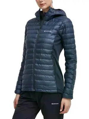 MONTANE Icarus Lite Quilted Hooded Performance Jacket - Blue