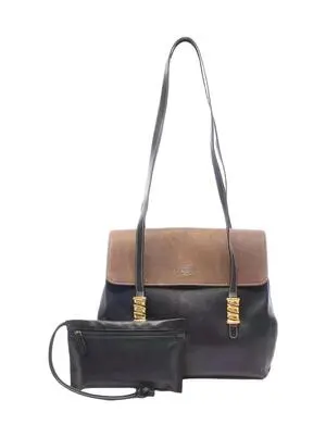 LOEWE 2000s Two-tone Shoulder Bag