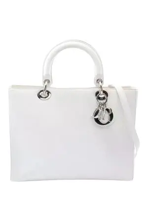 DIOR 2000s Large Lady Dior Tote Bag