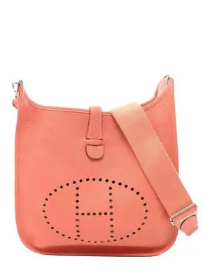 Hermès 2013 Evelyn Clemence Shoulder Bag - Orange