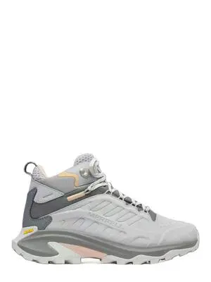 Merrell Moab Speed 2 Waterproof Leather Sneakers - Grey