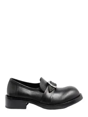 ANN DEMEULEMEESTER Buckle-fastening Leather Loafers