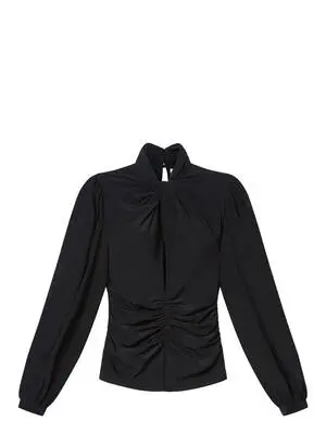 Isabel Marant Étoile Despona Silk Top - Black