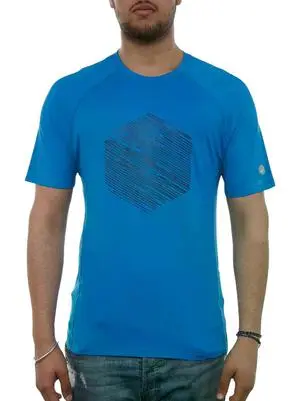 Nike Graphic-print Raglan-sleeve T-shirt - Blue