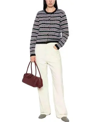 FRAME Fair-isle-pattern Cardigan - Blue