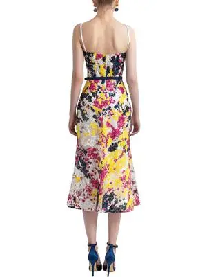GEMY MAALOUF Sequin-embellished Corset Top - Neutrals