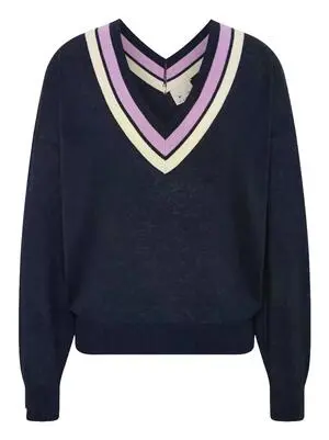 The Upside Bonita V-neck Sweater - Blue