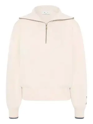 The Upside Kairo Half-zip Sweater - Neutrals
