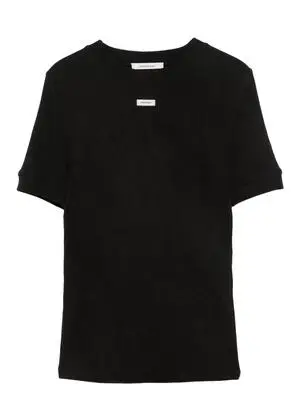 ENTIRE STUDIOS Logo-patch T-shirt