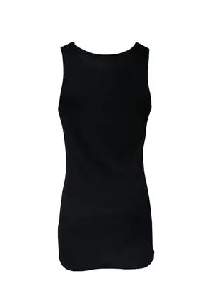 Dolce & Gabbana Ribbed Tank Top - Black