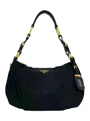 Prada 2013-2026 Tessuto Shoulder Bag - Black