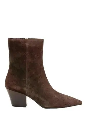 JEFFREY CAMPBELL Joshua Tree Suede Ankle Boots
