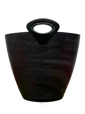 LOUIS VUITTON 1999 Epi Noctambule Tote Bag - Black
