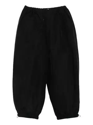 ENTIRE STUDIOS Drawstring-cuff Trousers - Black