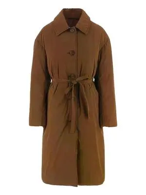 IENKI IENKI Velar Belted Down Coat Brown