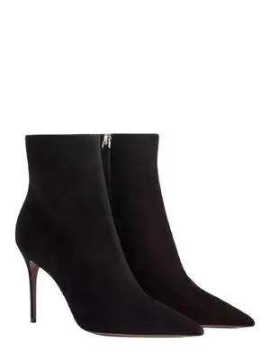 Paris Texas Vera Ankle Boots - Black