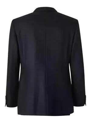 Canali Single-breasted Blazer - Blue