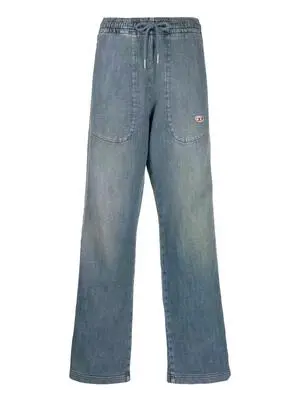 DIESEL® D-martians Track Denim Joggjeans