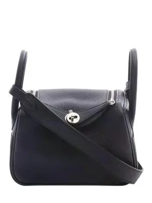 Hermès 2026 Mini Lindy Shoulder Bag Black
