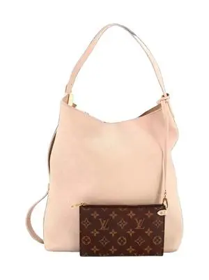 LOUIS VUITTON Low Key Calfskin Mm Hobo Bag - Neutrals
