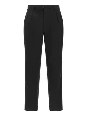 Incotex Pleated Tailored Trousers - Black