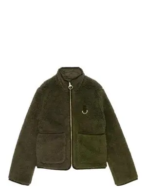 Barbour Elenora Fleece Zip-up Jacket - Green
