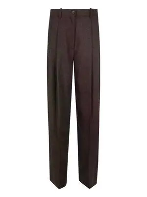 POLO RALPH LAUREN Clarice Wool Herringbone Trousers