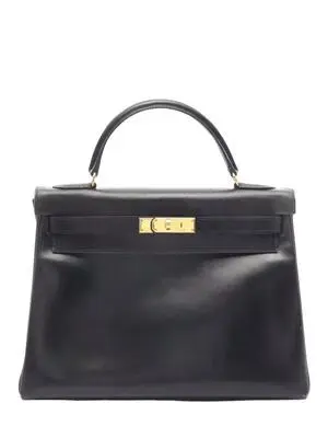 Hermès 1997 Kelly 32 Tote Bag - Black