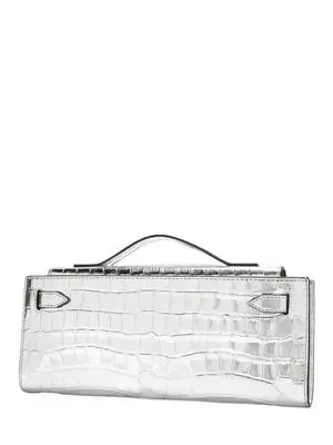 VERONICA BEARD Dash Leather Clutch Bag
