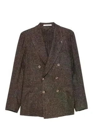 Tagliatore Double-breasted Blazer - Brown